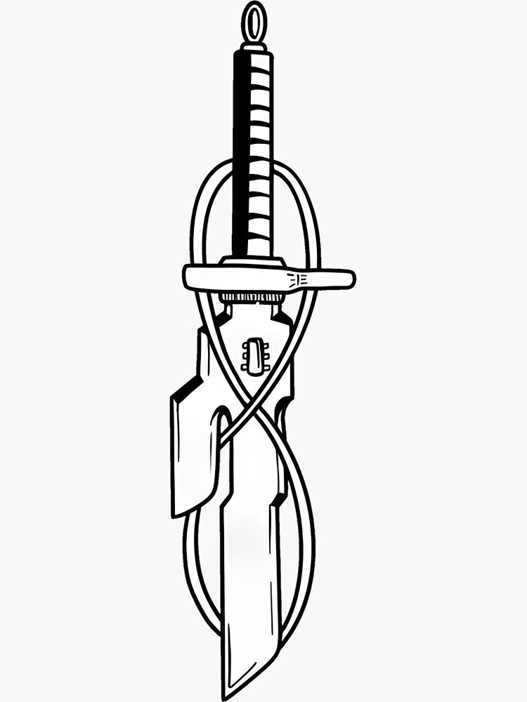 "Inverted Spear of Heaven symbol" Sticker for Sale by gavierArtiser ...