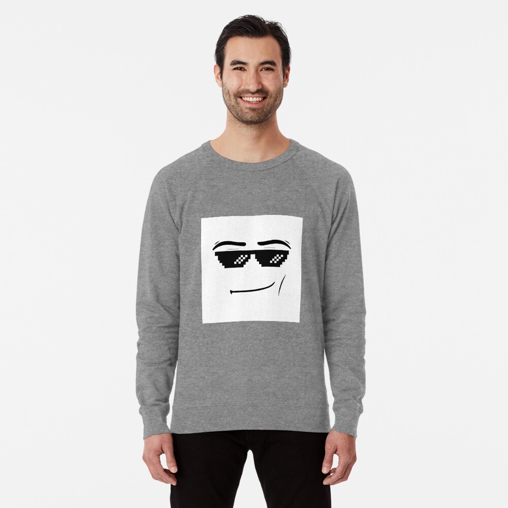 "Roblox face with Thug life glasses" Sticker for Sale by rtstdave ...