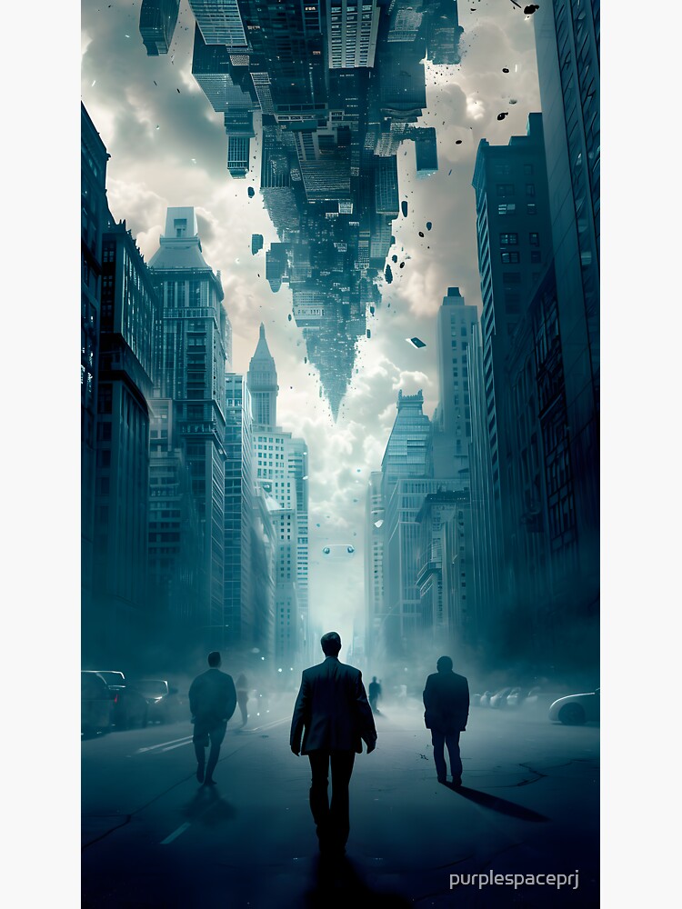 "Inception Movie Poster " Sticker for Sale by purplespaceprj | Redbubble