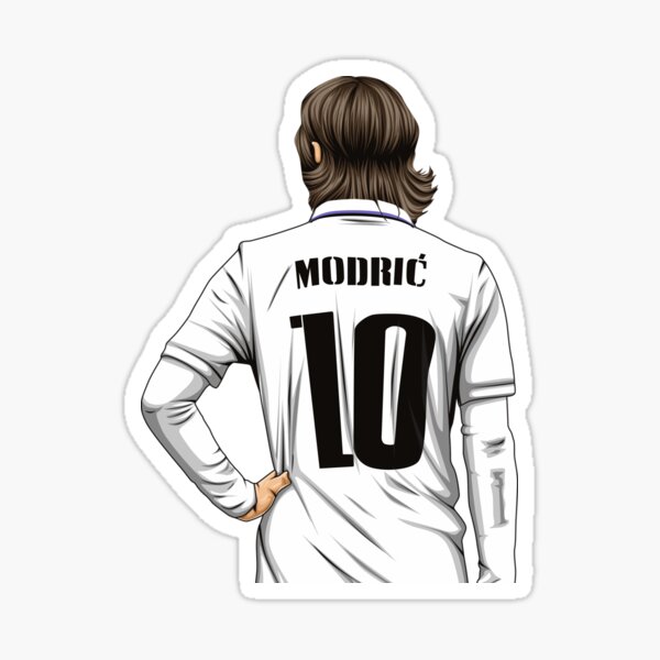 "Luka Modric The Magician from Croatia" Sticker for Sale by Aldduardo ...