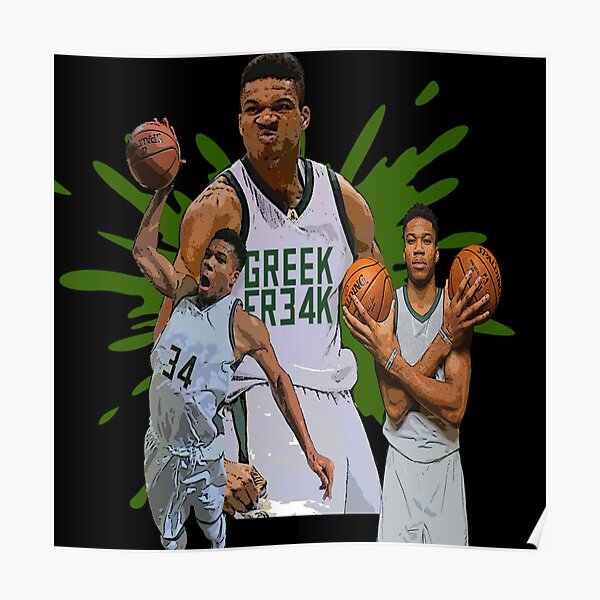 Giannis Antetokounmpo Posters | Redbubble
