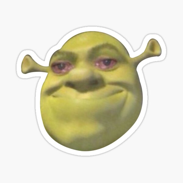 "Shrek meme" Sticker for Sale by tttatia | Redbubble