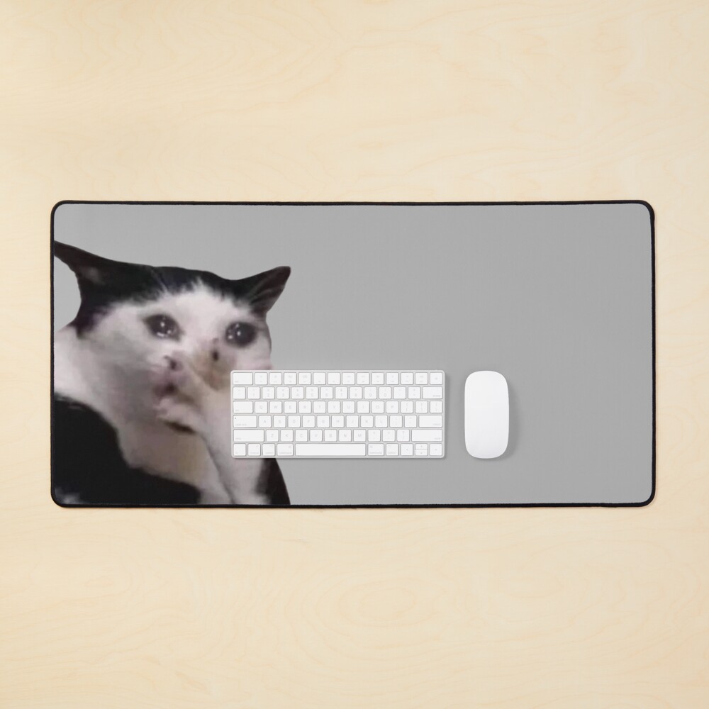 "crying cat meme" Sticker for Sale by tttatia | Redbubble