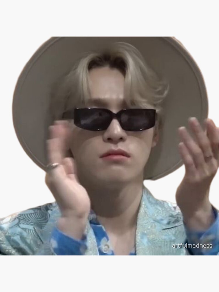 "Seventeen Dino meme sticker picheolin" Sticker for Sale by ...