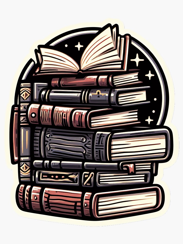 Sticker avec l'œuvre « lecture amoureux » de l'artiste kenzie1312 ...