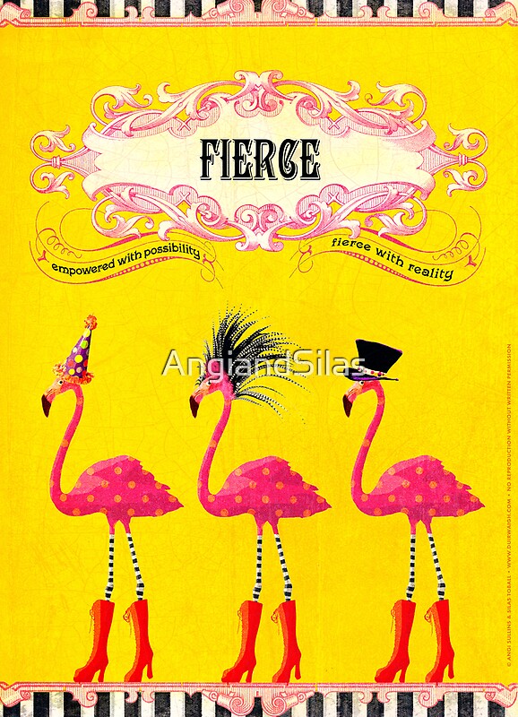 "Fierce" by AngiandSilas | Redbubble