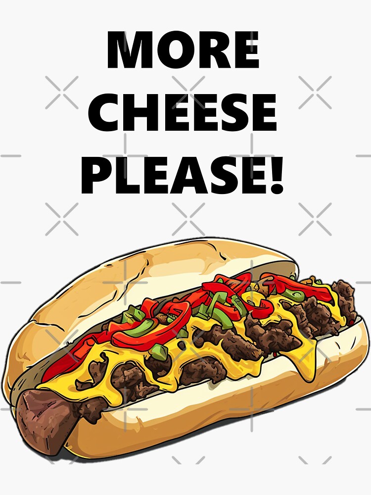 "Philly cheesesteak sandwich" Sticker for Sale by herculeng | Redbubble