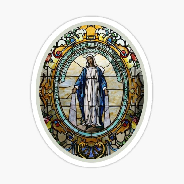 "Virgin Mary" Sticker for Sale by ADMG | Redbubble
