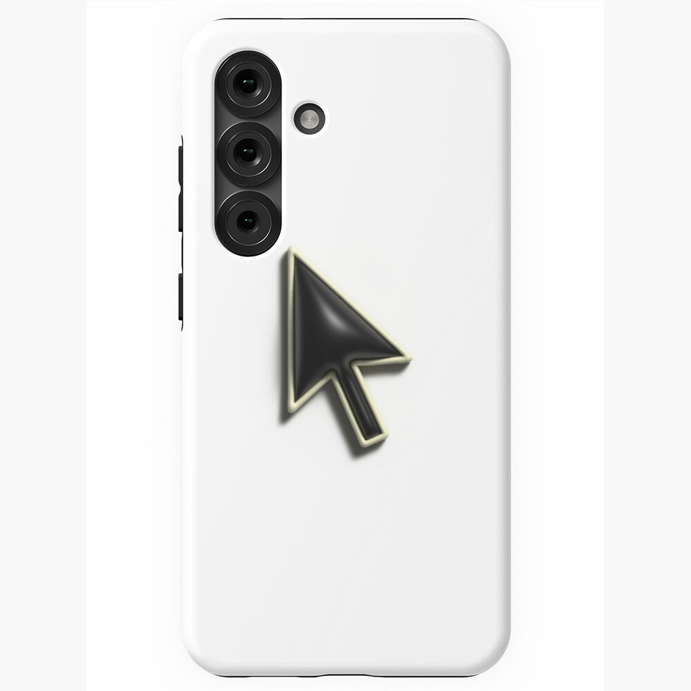 "Mouse Cursor 3D Emoji" Sticker for Sale by Dvorit | Redbubble