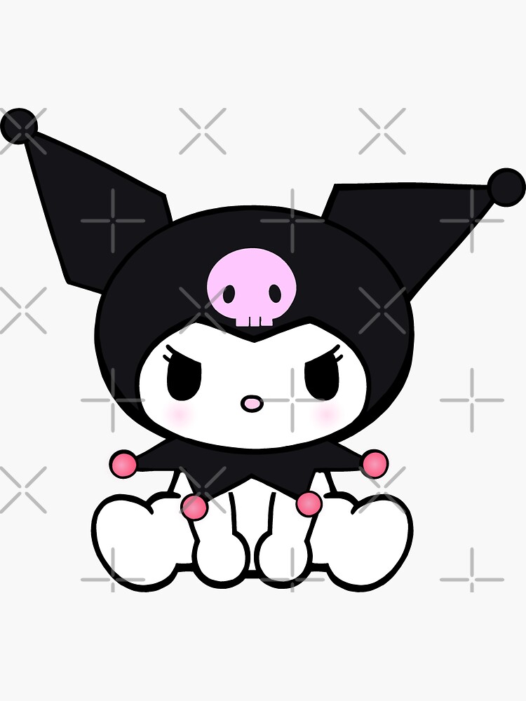 "Kuromi" Sticker by srtzuu | Redbubble