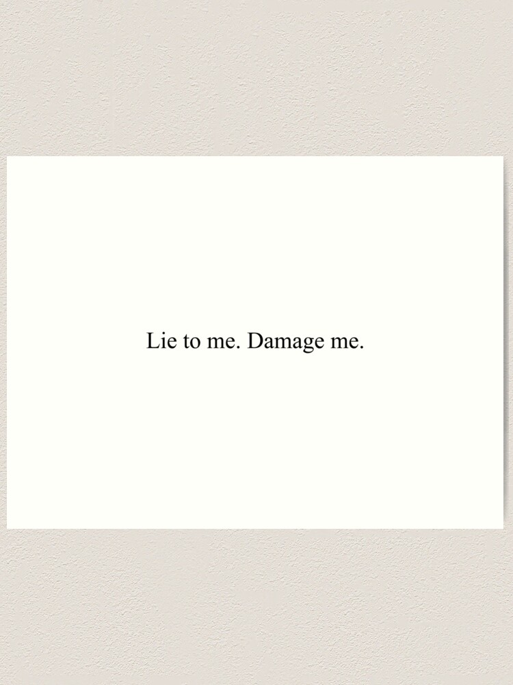 Lie To Me Quotes
