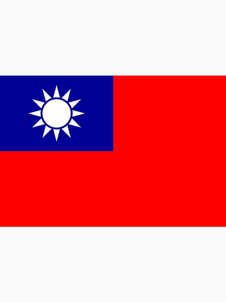 "ROC Taiwan - Taiwanese Flag 中华民国国旗 - 中華民國國旗 - 青天白日滿地紅 " T-shirt by ...