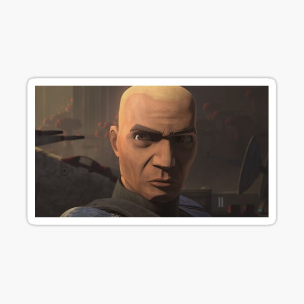 "Captain Rex" Sticker for Sale by Bigspooks | Redbubble