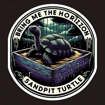 "BMTH - THIS IS SANDPIT TURTLE" Sticker for Sale by SpookyWaffles ...