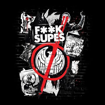 "Anti-Supes Graffiti" Sticker for Sale by hoganpineda | Redbubble