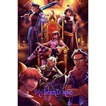 "Aphmau My Inner Demons" Poster for Sale by KarmaaKissed | Redbubble