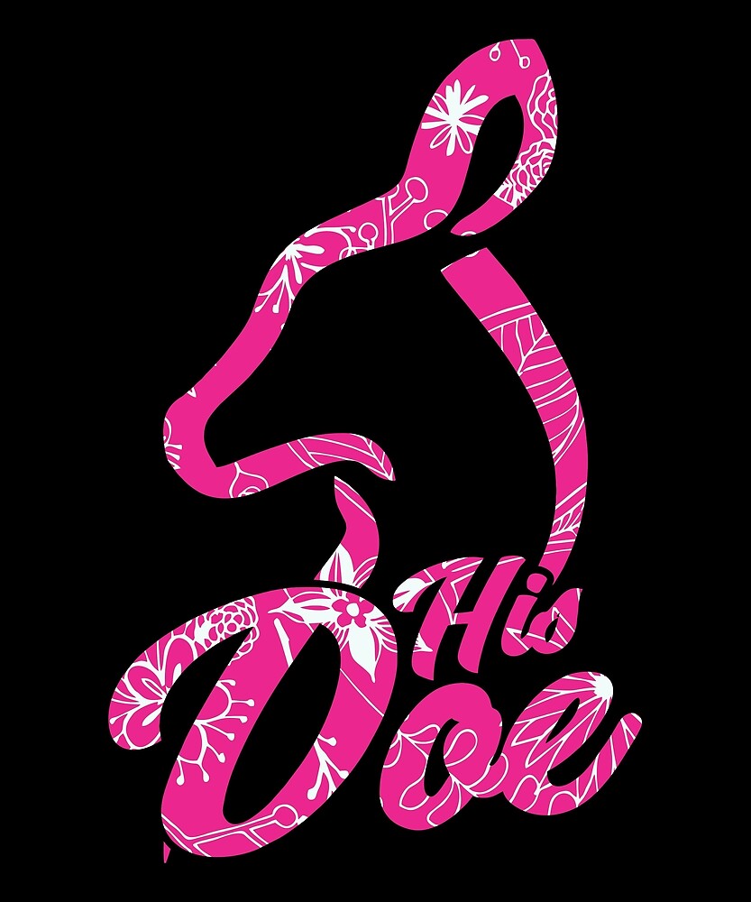 "His Doe And Her Buck Couple His Her" by printedkicks | Redbubble