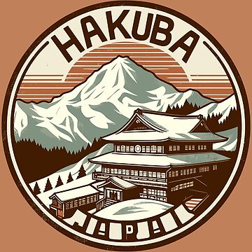 "Hakuba" Sticker for Sale by bihtti | Redbubble