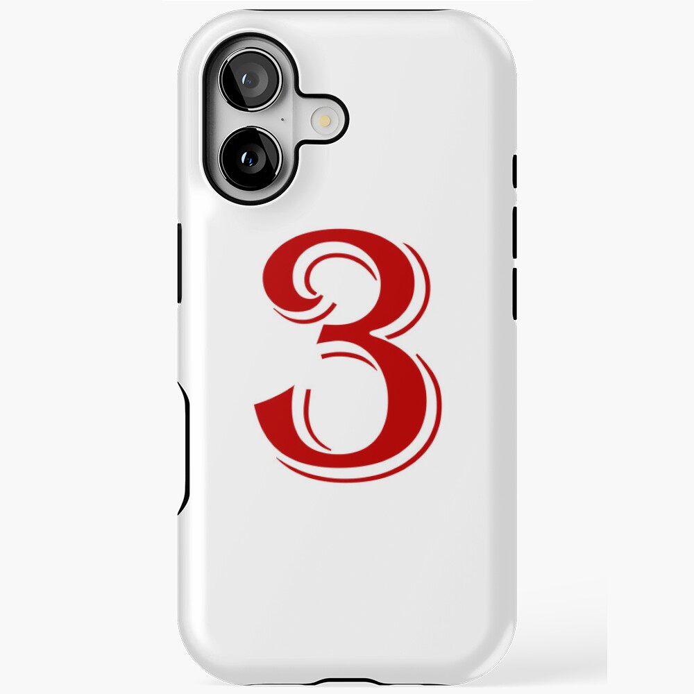 "Number three 3" Sticker by Joseph-design | Redbubble