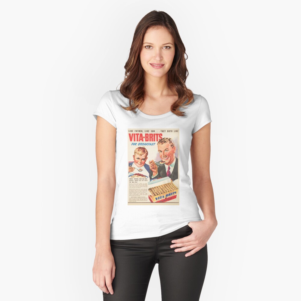 "Vintage Vita-Brits Ad 1939" Sticker for Sale by recuni | Redbubble