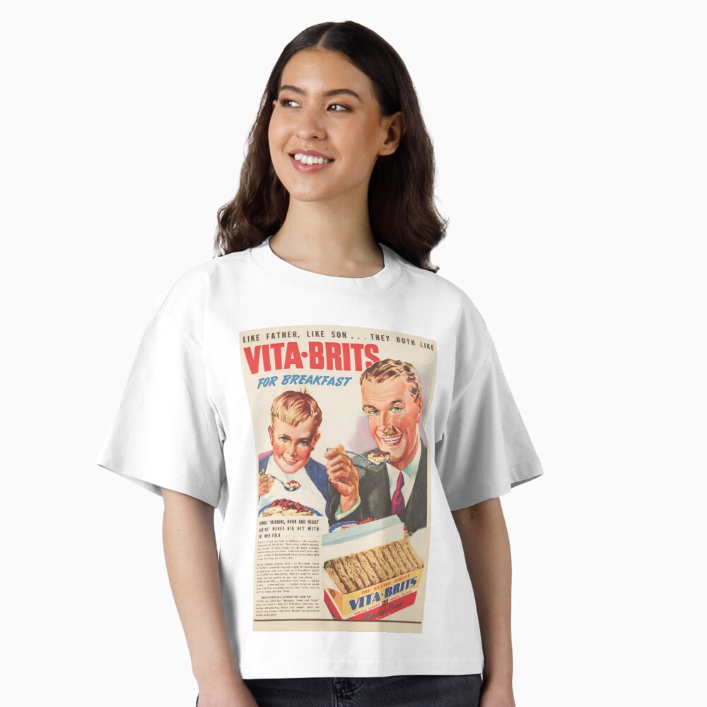 "Vintage Vita-Brits Ad 1939" Sticker for Sale by recuni | Redbubble
