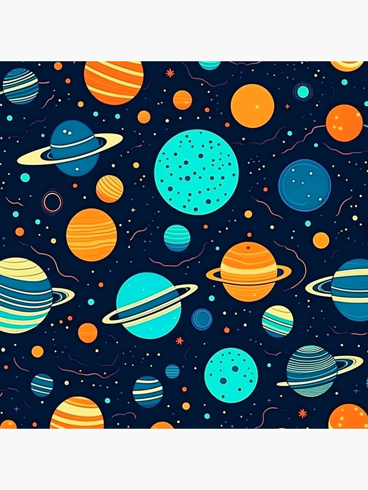 "Planets in cosmos" Sticker for Sale by VisionCrafted | Redbubble