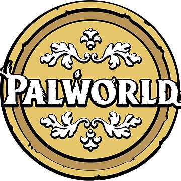 "Palworld Ornate Fan Logo" Sticker for Sale by ThomasKadmon | Redbubble