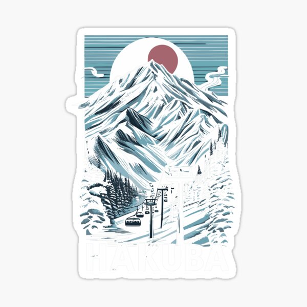 "Hakuba" Sticker for Sale by bihtti | Redbubble