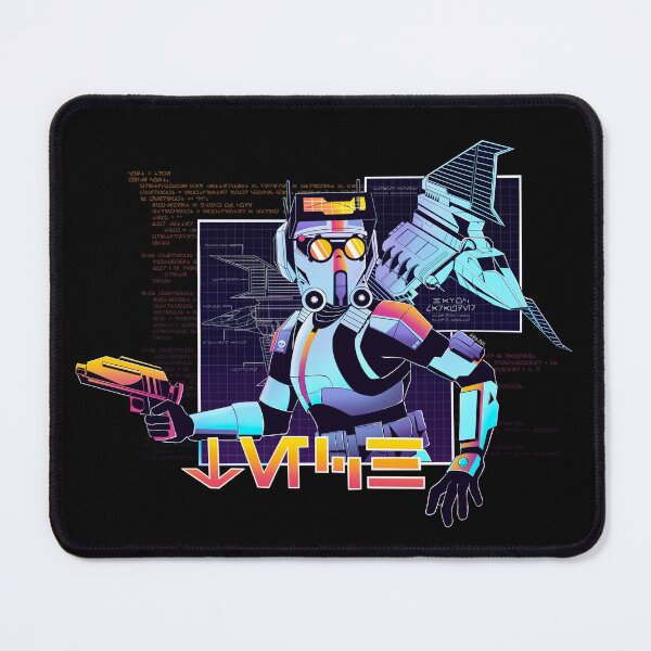 "Synthwave Tech" Mouse Pad for Sale by Paige E | Redbubble