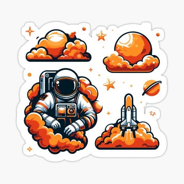 "Space Sticker Pack" Sticker for Sale by Astral-Artisan | Redbubble