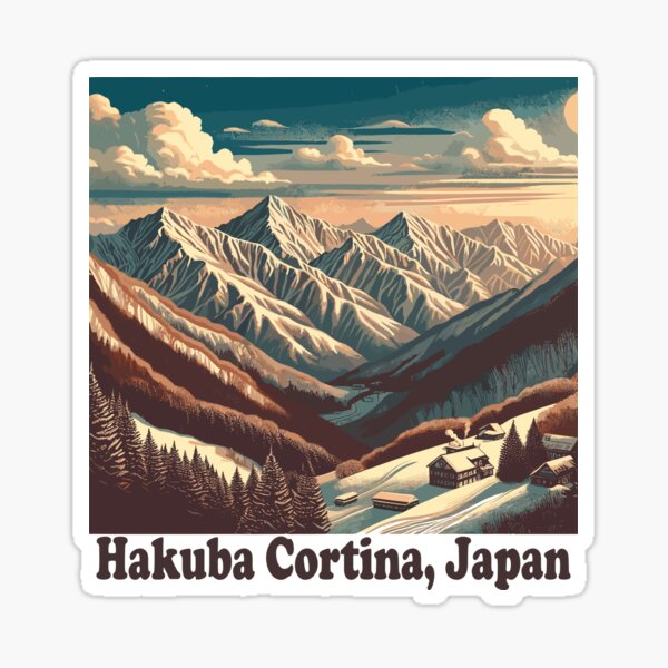 "Hakuba" Sticker for Sale by bihtti | Redbubble