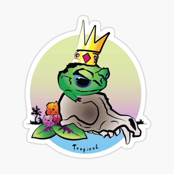 "King toad" Sticker for Sale by OliJardin | Redbubble