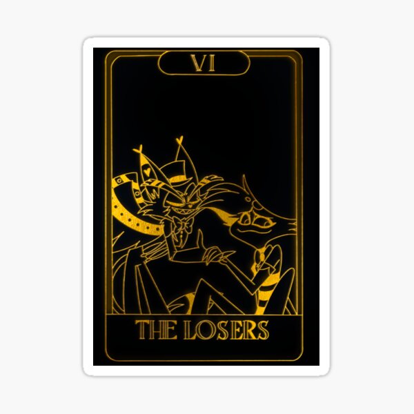 "The losers tarot card-Huskerdust" Sticker for Sale by AvatarAzura ...
