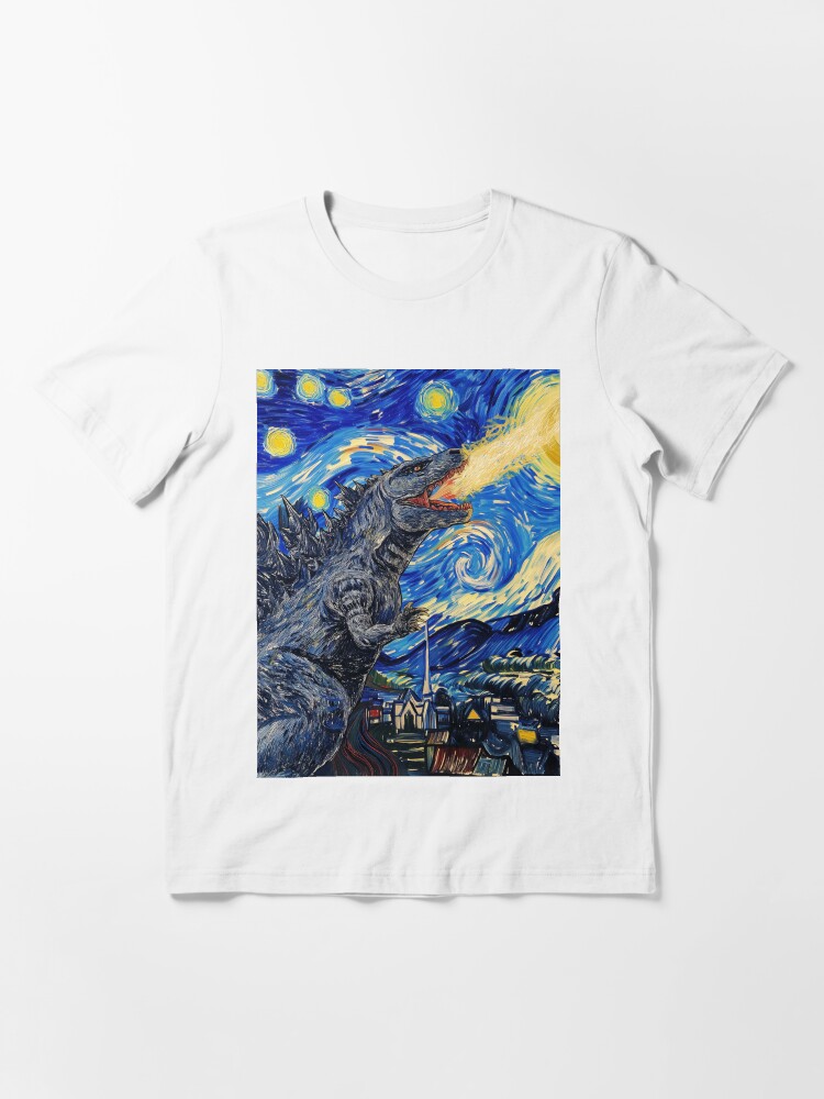 "Vincent Van Gojira, Vincent Van Goghzilla, Godzilla Destroying The ...