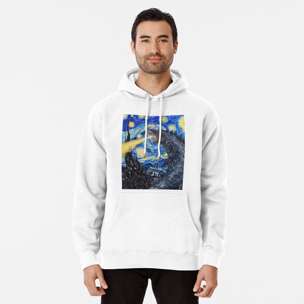 "Vincent Van Gojira, Vincent Van Goghzilla, Godzilla Destroying The ...