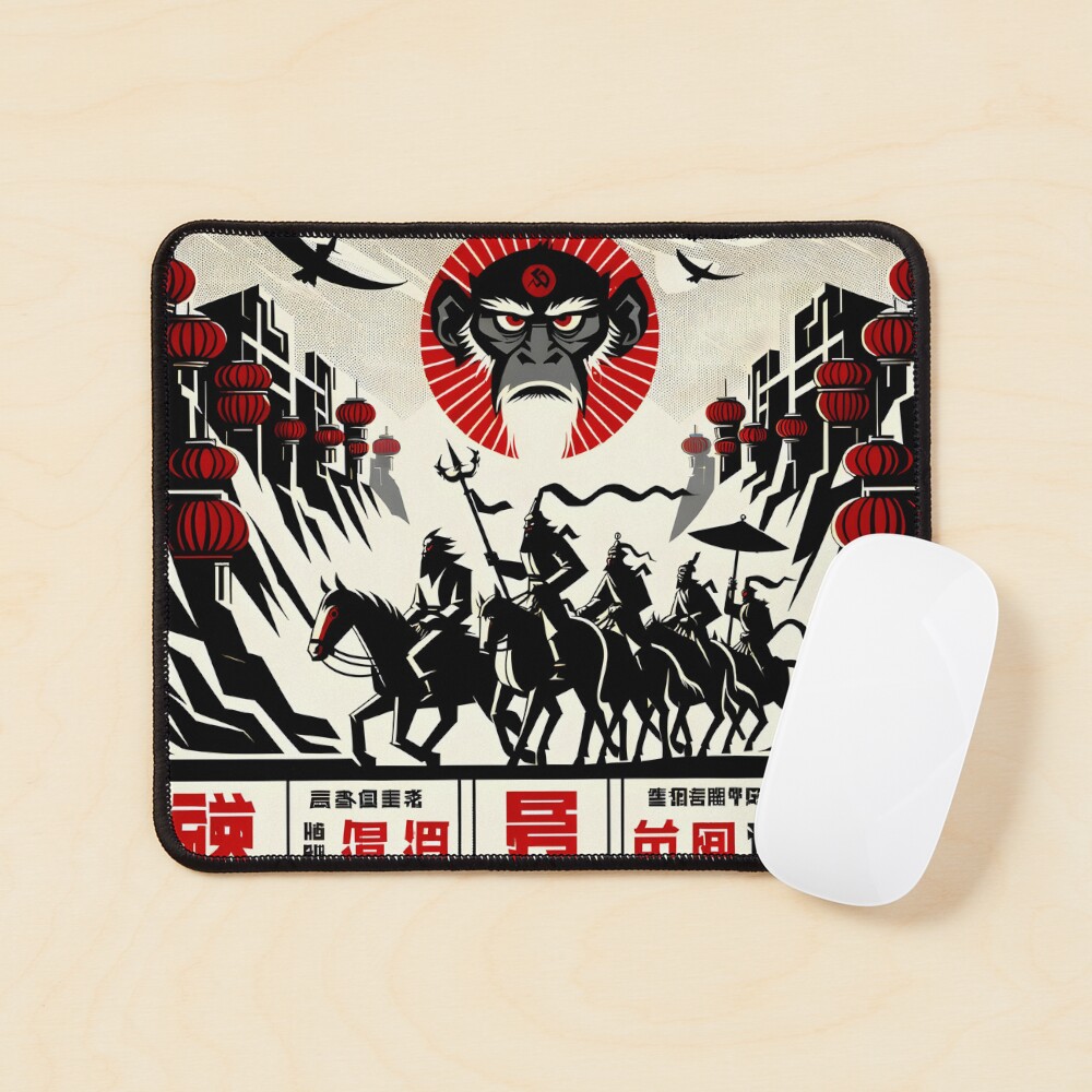 "Journey to the West Vintage Chinese Communist Poster" Sticker for Sale ...