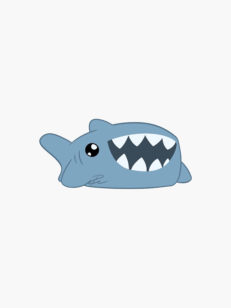 "Chompers" Sticker for Sale by Posidia | Redbubble