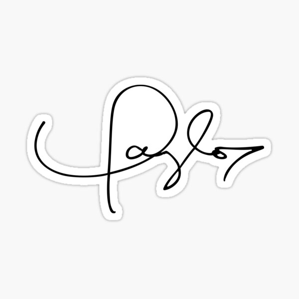"taylor swift signature handwriting" Sticker for Sale by aesthetsic ...