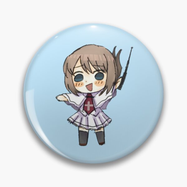 "Kimika Chibi" Pin for Sale by Mahoushroom | Redbubble