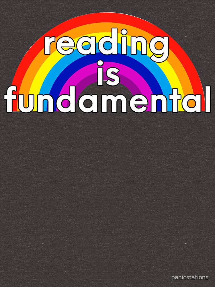 "Reading is Fundamental" T-shirt for Sale by panicstations | Redbubble ...