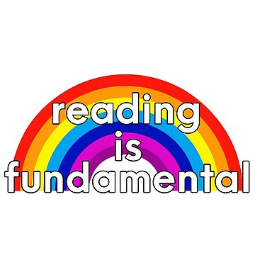 "Reading is Fundamental" Sticker for Sale by panicstations | Redbubble