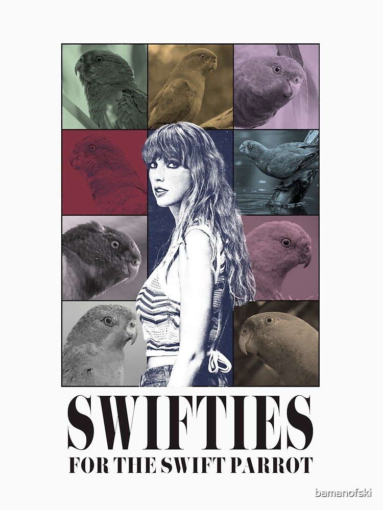 "Taylor Swift for the Swift Parrot" Essential T-Shirt for Sale by ...