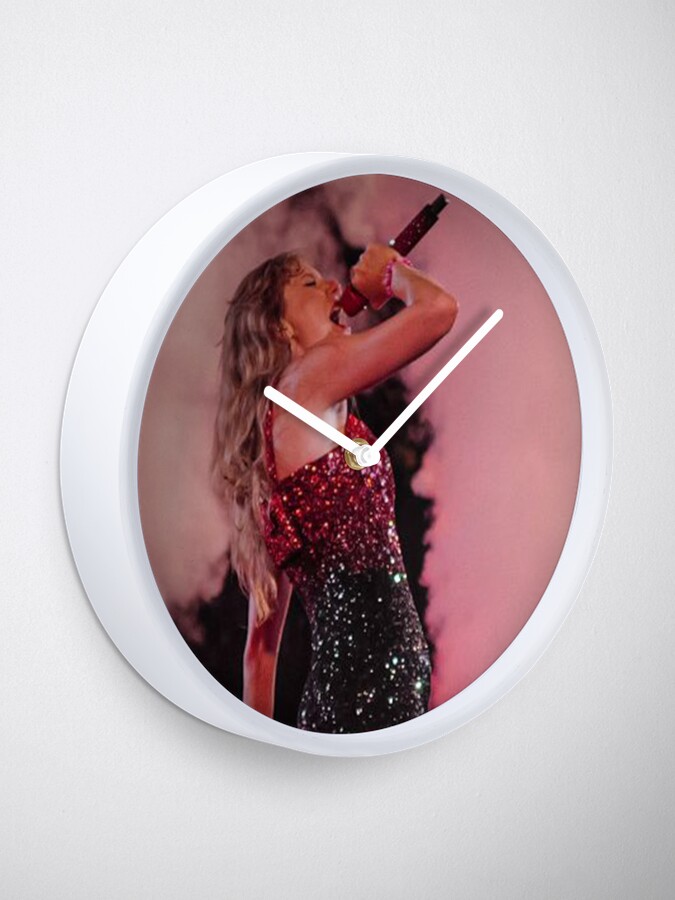 The Eras Tour Taylor Clock, Taylor Fan Decor sold by Founding Thomasine ...