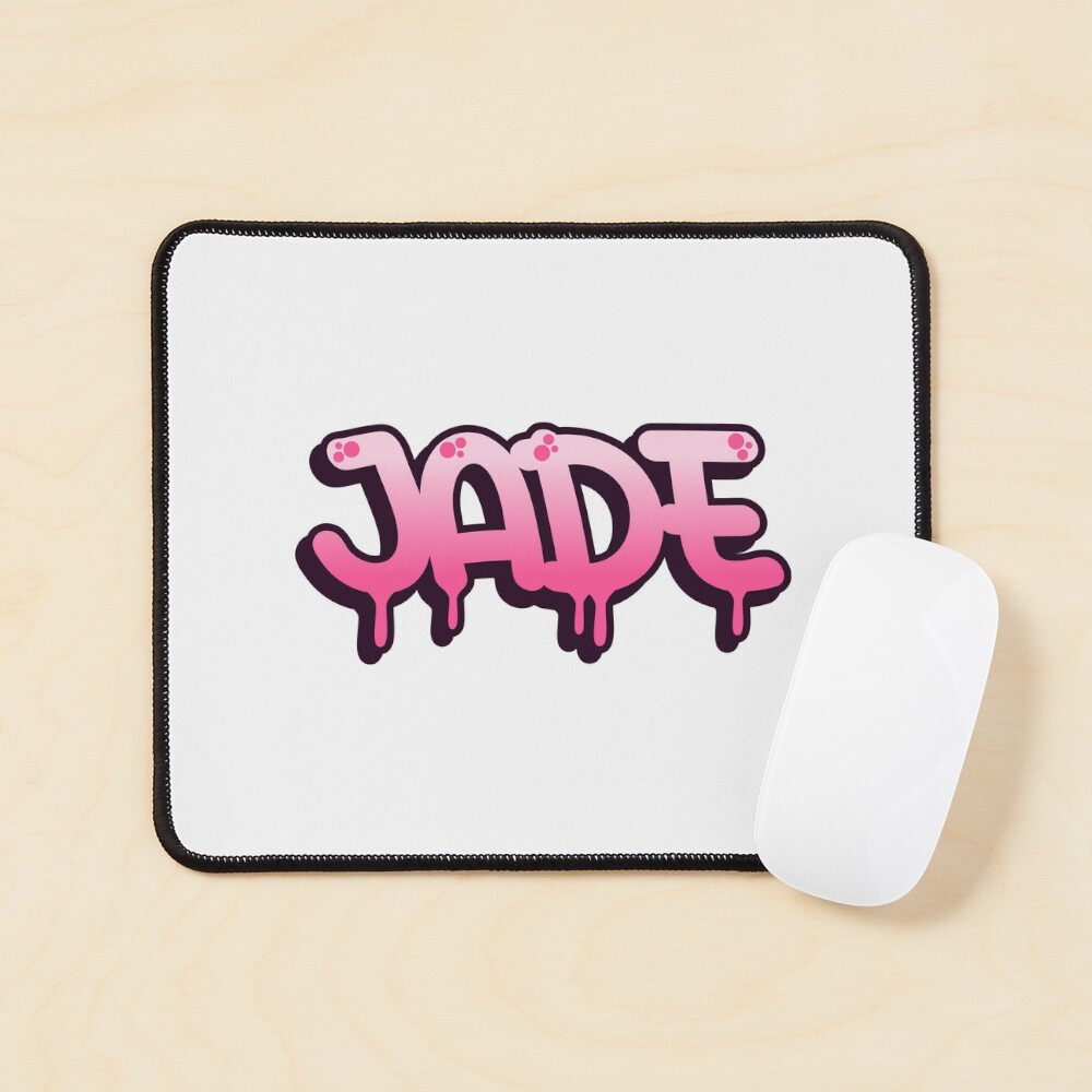 "Graffiti First Name Jade" Sticker by StickyName | Redbubble