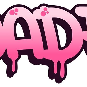 "Graffiti First Name Jade" Sticker by StickyName | Redbubble