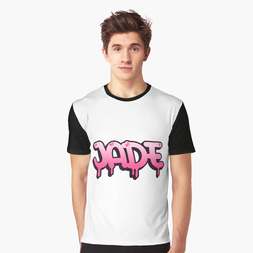 "Graffiti First Name Jade" Sticker by StickyName | Redbubble