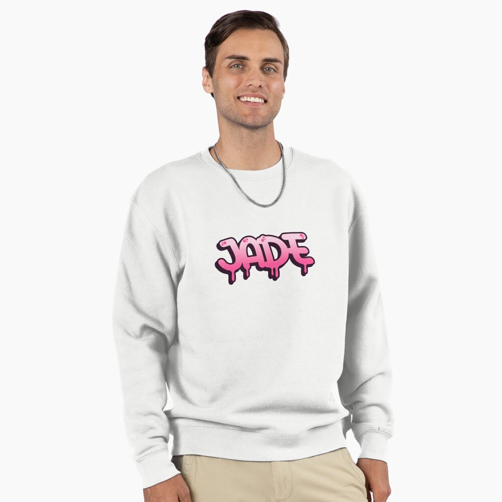 "Graffiti First Name Jade" Sticker by StickyName | Redbubble