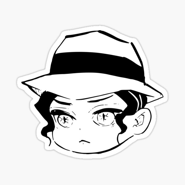 "muzan cute sticker" Sticker for Sale by sandsgnn | Redbubble