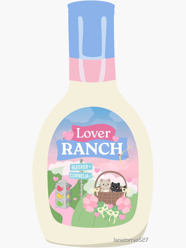 "taylor swift lover era ranch" Sticker for Sale by lanatorres627 ...
