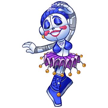"Ballora Sticker" Sticker for Sale by Idle-Dearest | Redbubble